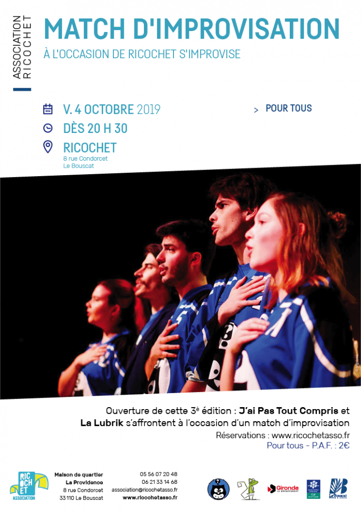 Match d’improvisation – Ricochet